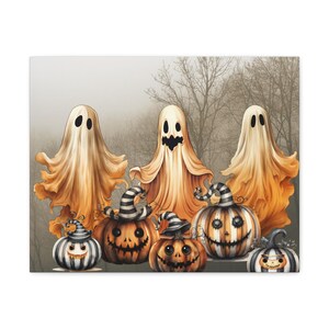 Cottagecore Halloween Witch Landscape Spooky Witch Print,halloween Wall ...