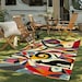 MCM Outdoor Plastic Straw 4x6 Ft. Waterproof Outdoor Rug for Patio ...