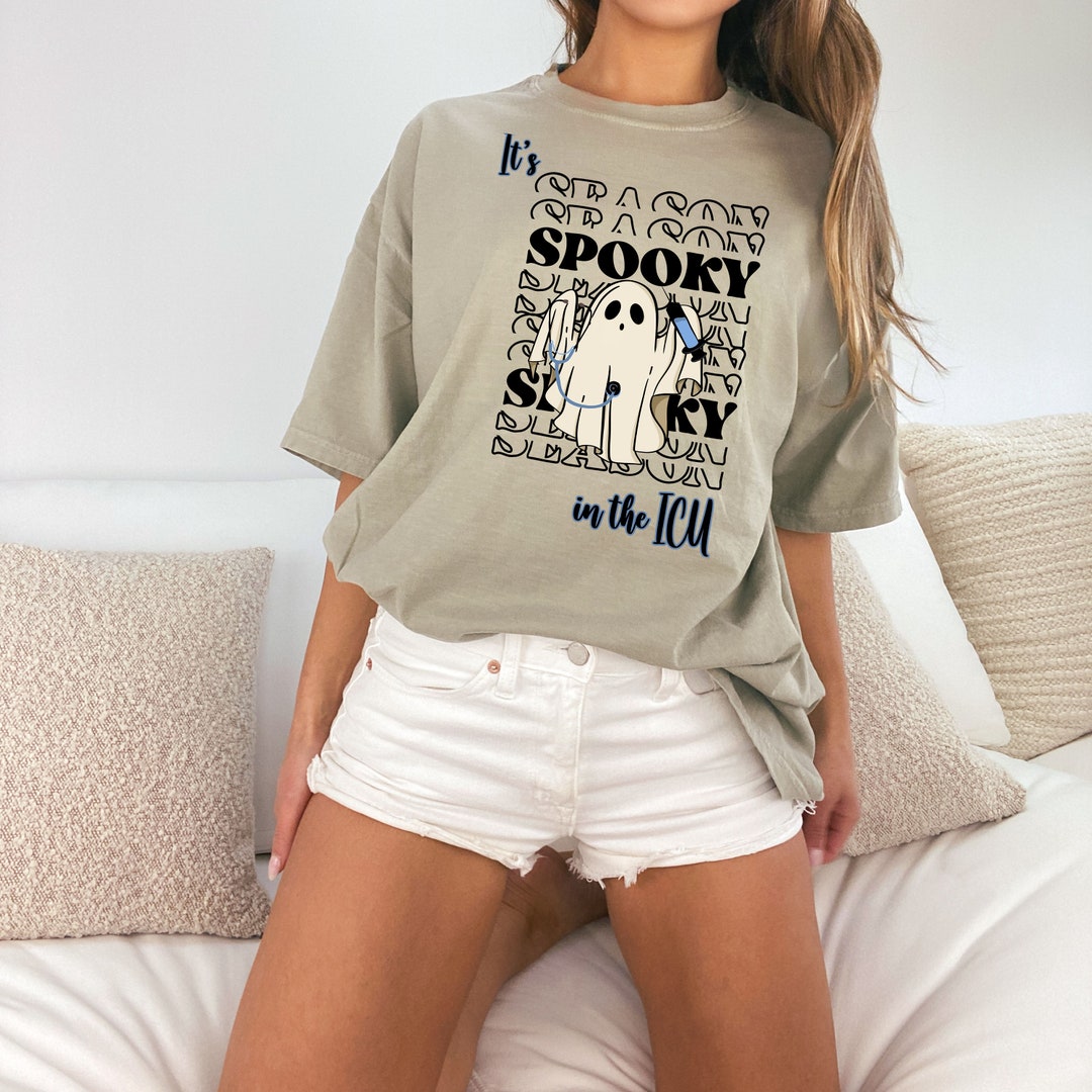 Cute ICU Crew Nurses Halloween Ghost Nurses,funny ICU Crew Ghosts ...
