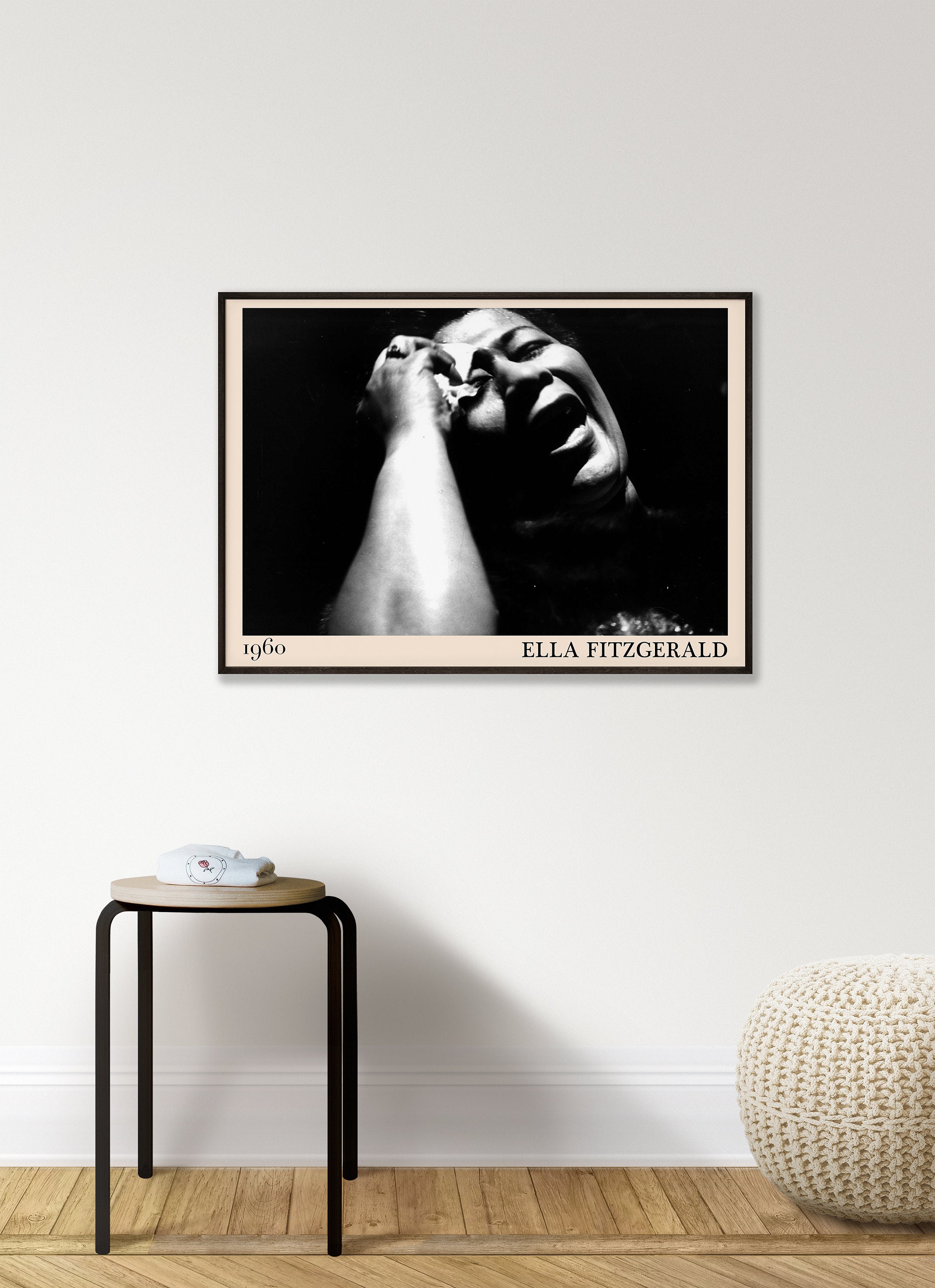 Ella Fitzgerald Poster Jazz Poster Wall Art Home Decor I Trendy Poster ...