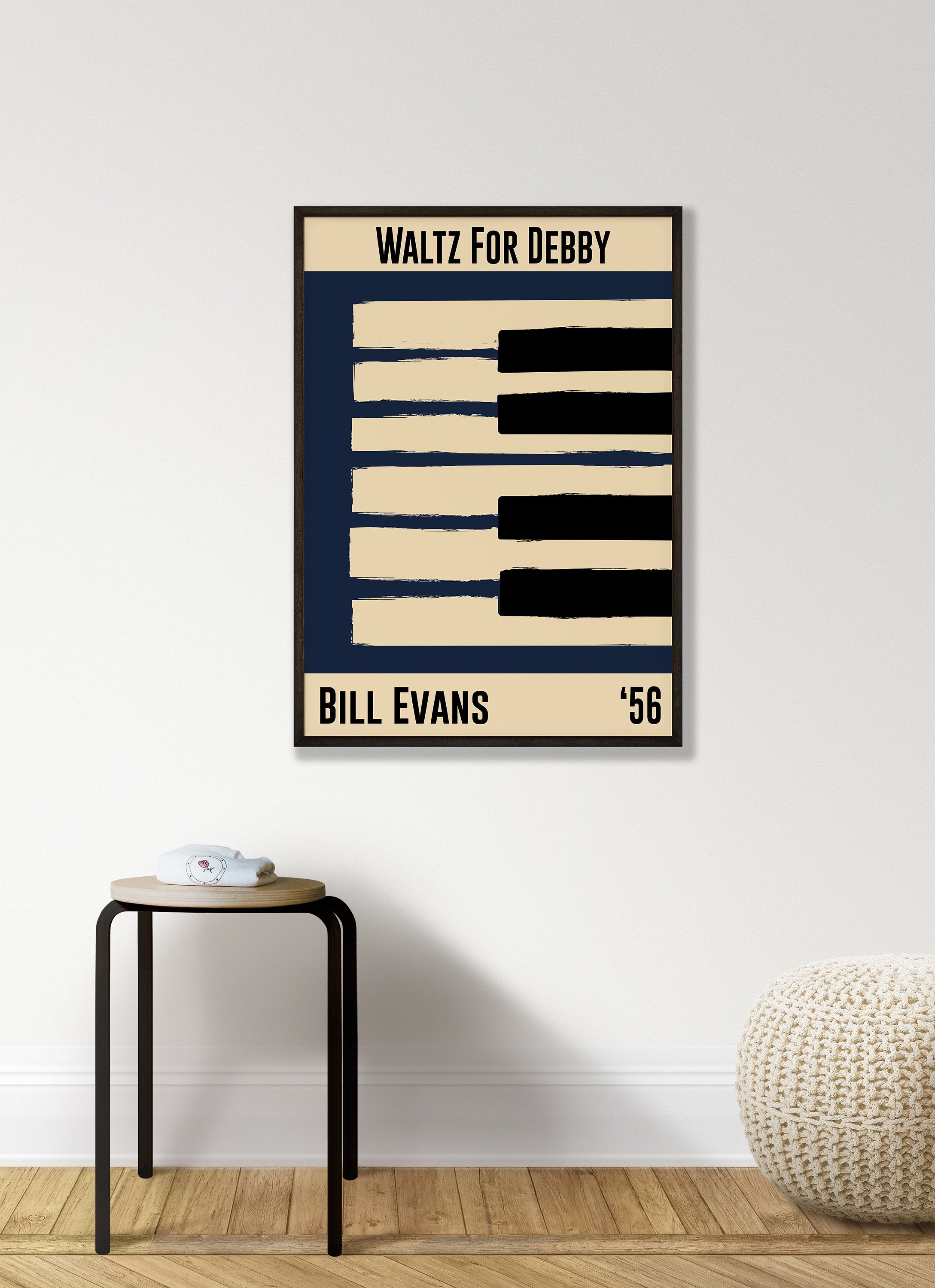Bill Evans 'waltz for Debby' Jazz Poster: Music Wall Art - Etsy