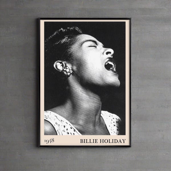 Billie Holiday - Etsy