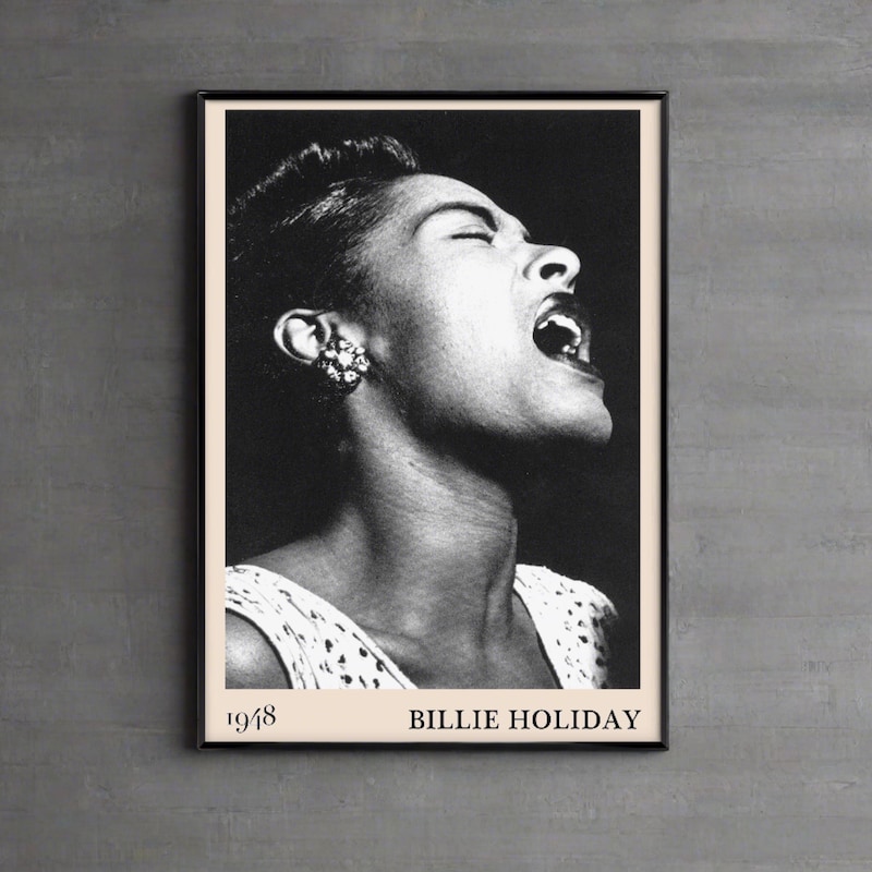 Billie Holiday - Etsy