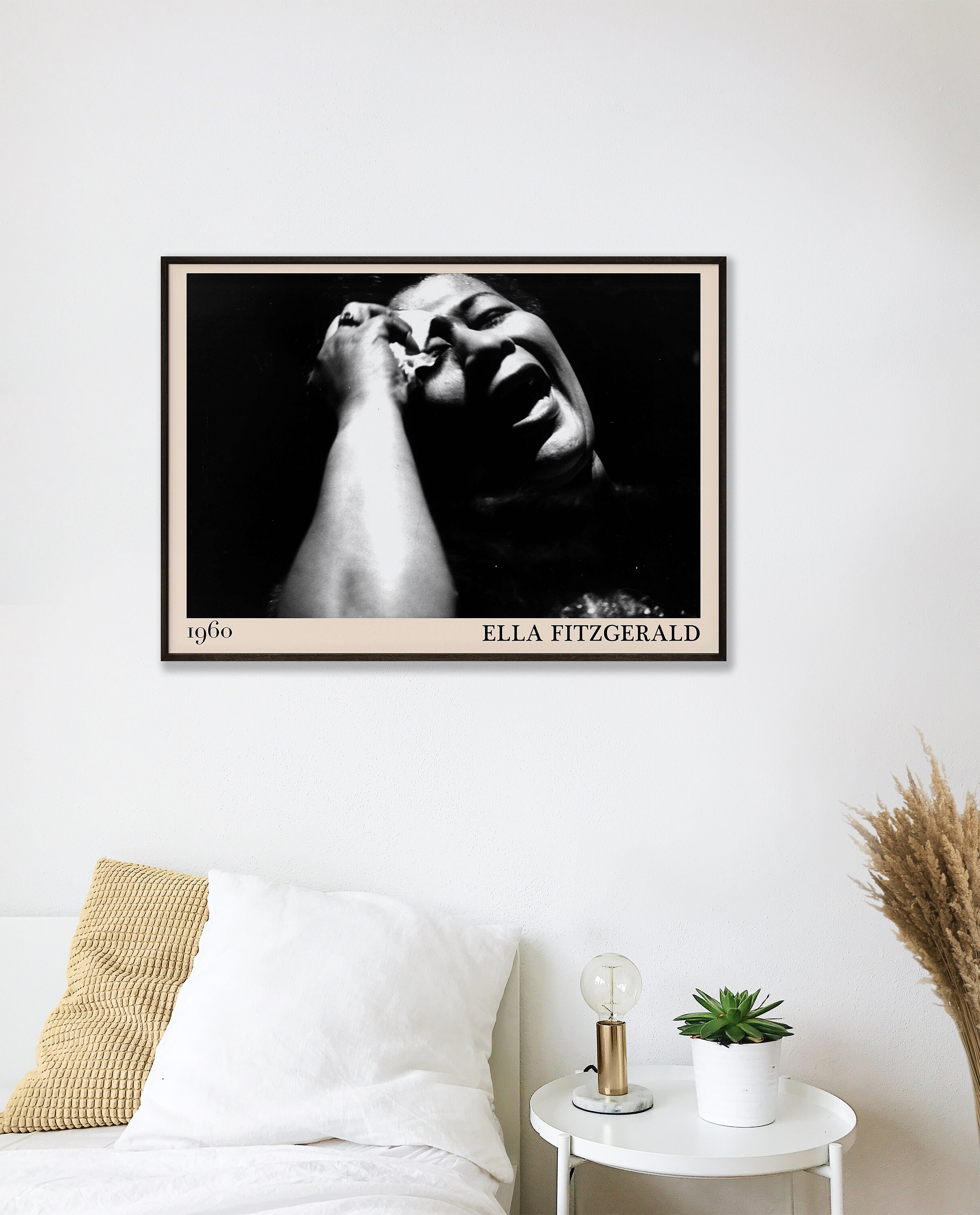 Ella Fitzgerald Poster | Jazz Poster | Wall Art | Home Decor I Trendy ...