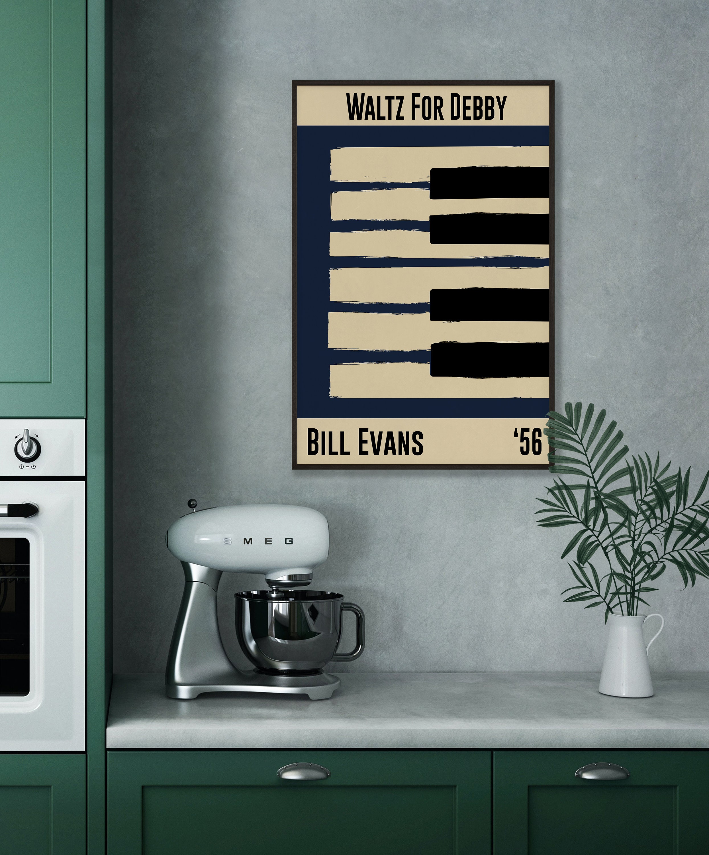 Bill Evans 'waltz for Debby' Jazz Poster: Music Wall Art - Etsy