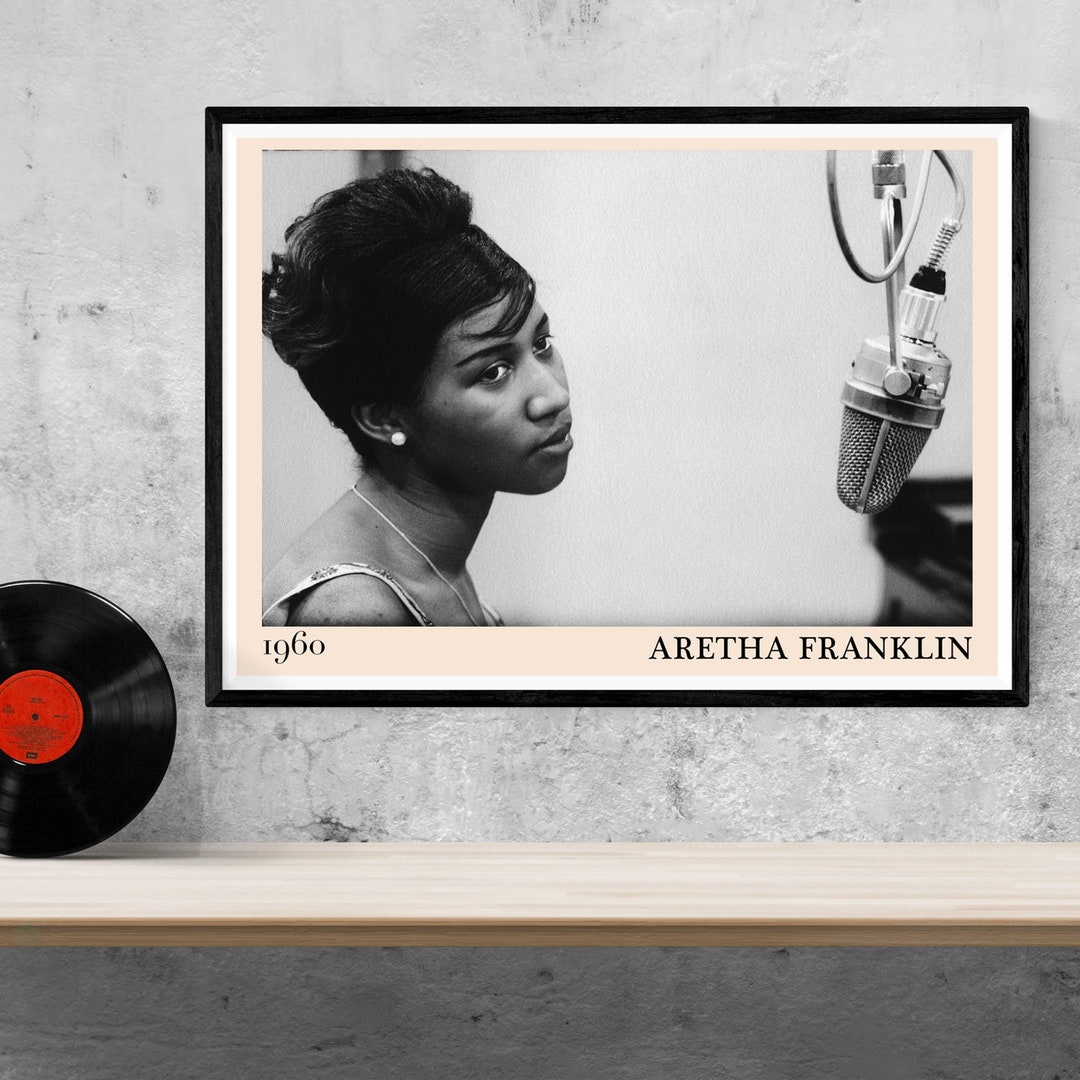 Aretha Franklin Poster Jazz Poster Wall Art Home Decor I - Etsy