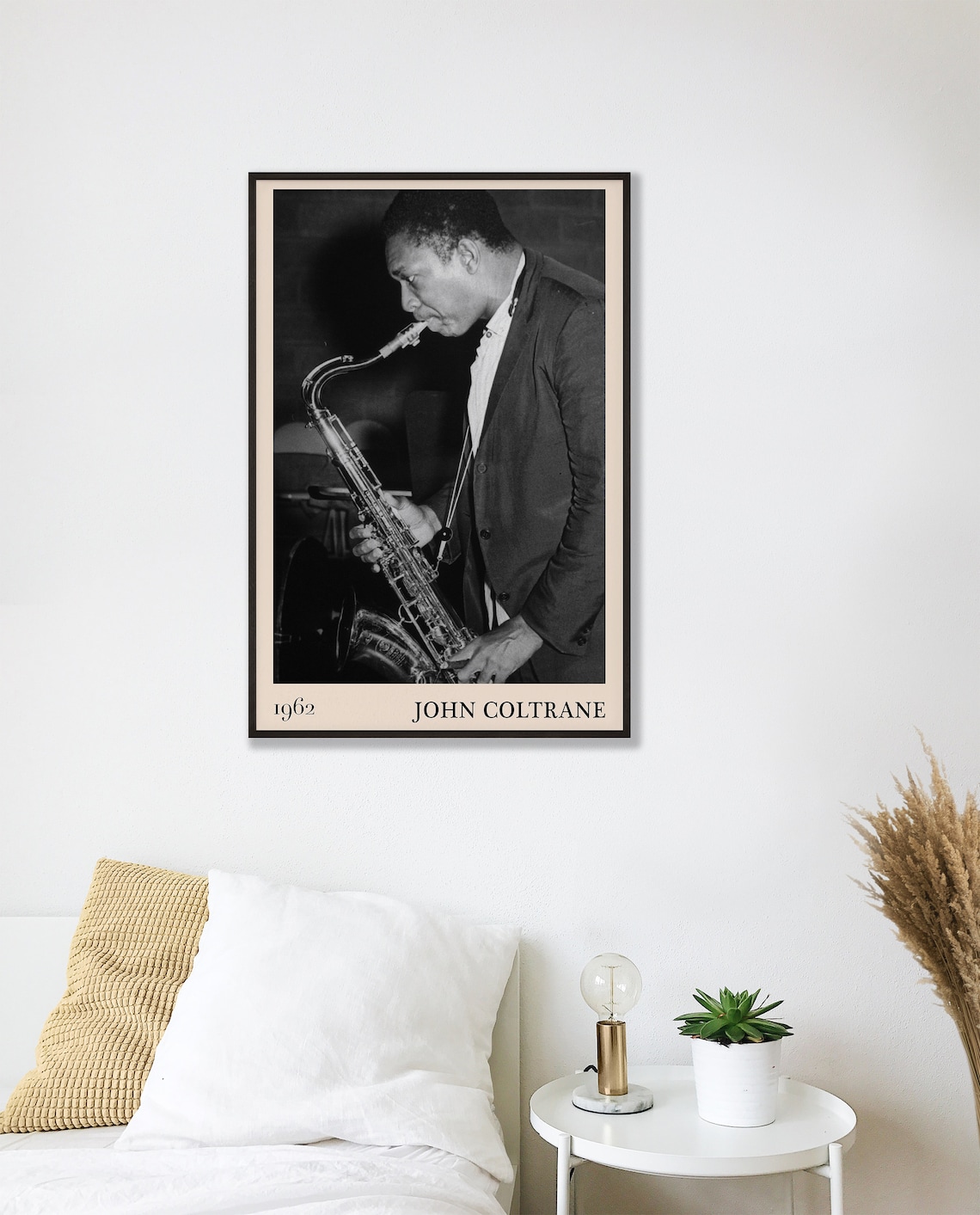 John Coltrane Retro Print Vintage Jazz Poster Man Cave I Cool Posters ...