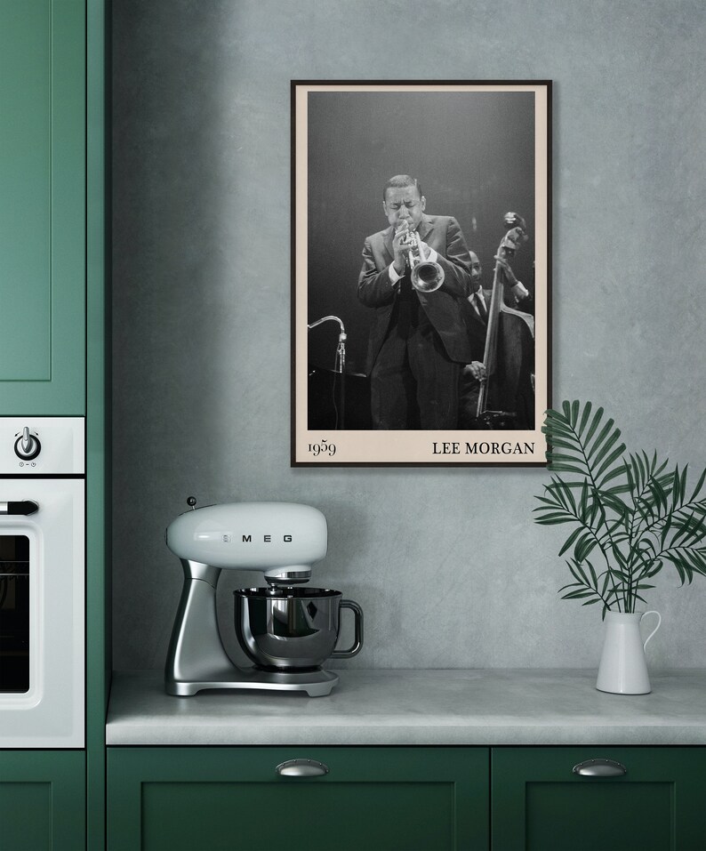 Lee Morgan Poster | Retro Poster | Music Print | Jazz Poster | Buy 3 ...
