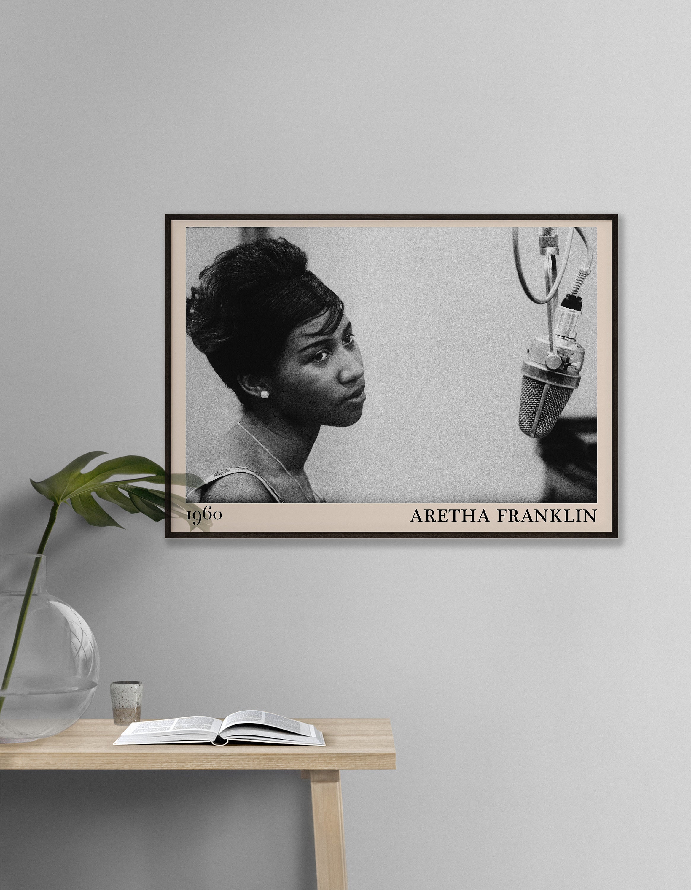 Aretha Franklin Poster Jazz Poster Wall Art Home Decor I - Etsy