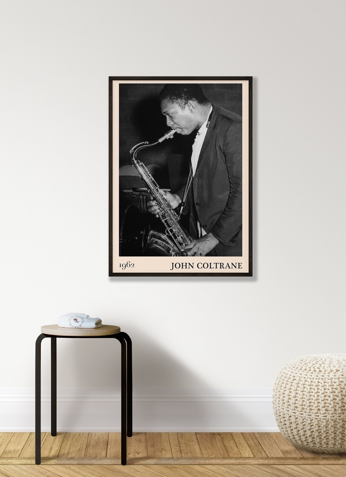 John Coltrane Retro Print Vintage Jazz Poster Man Cave I Cool Posters ...