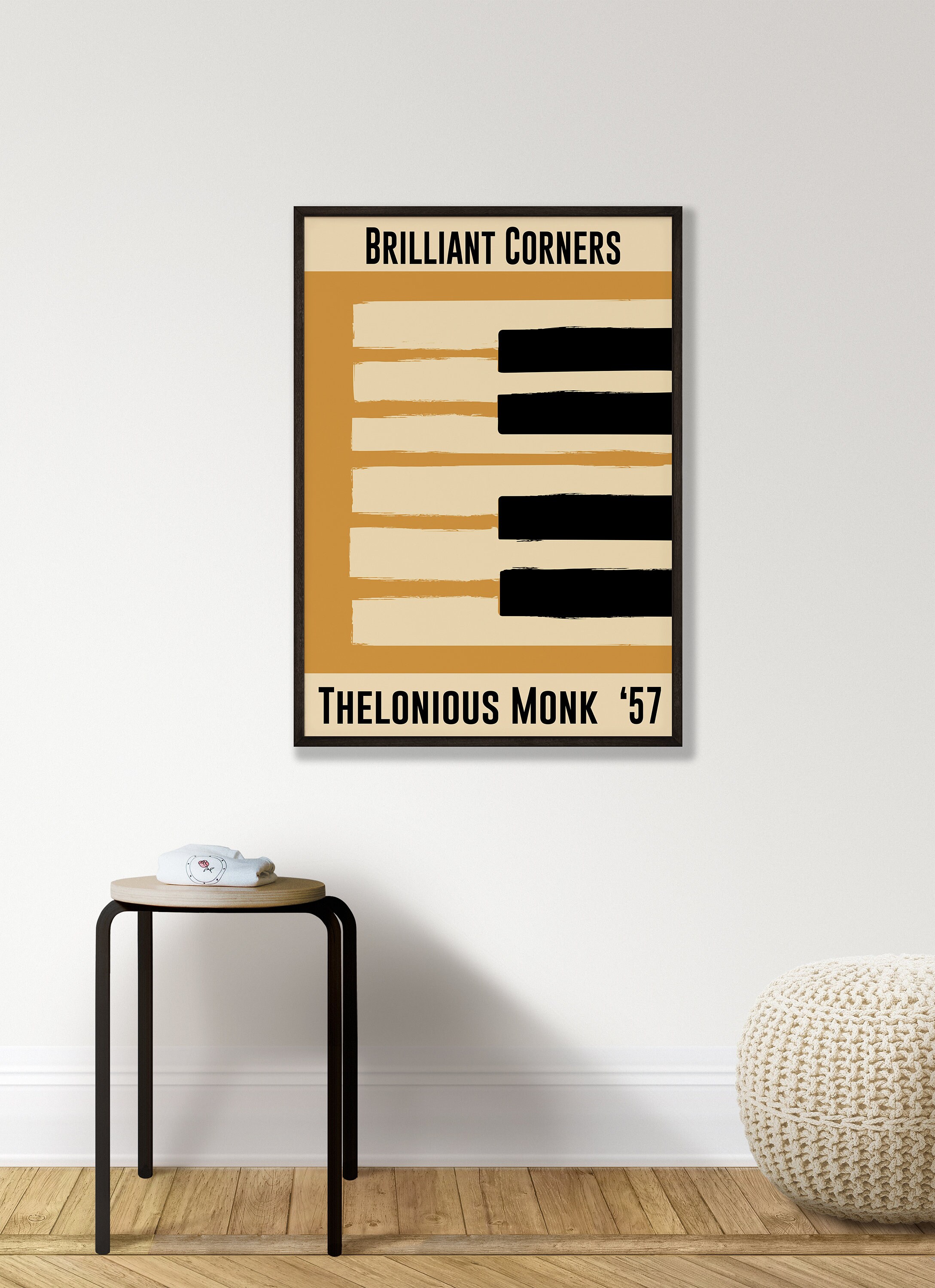 Thelonious Monk Poster | Music Wall Art | Jazz Print | Buy 3 Get 15% ...