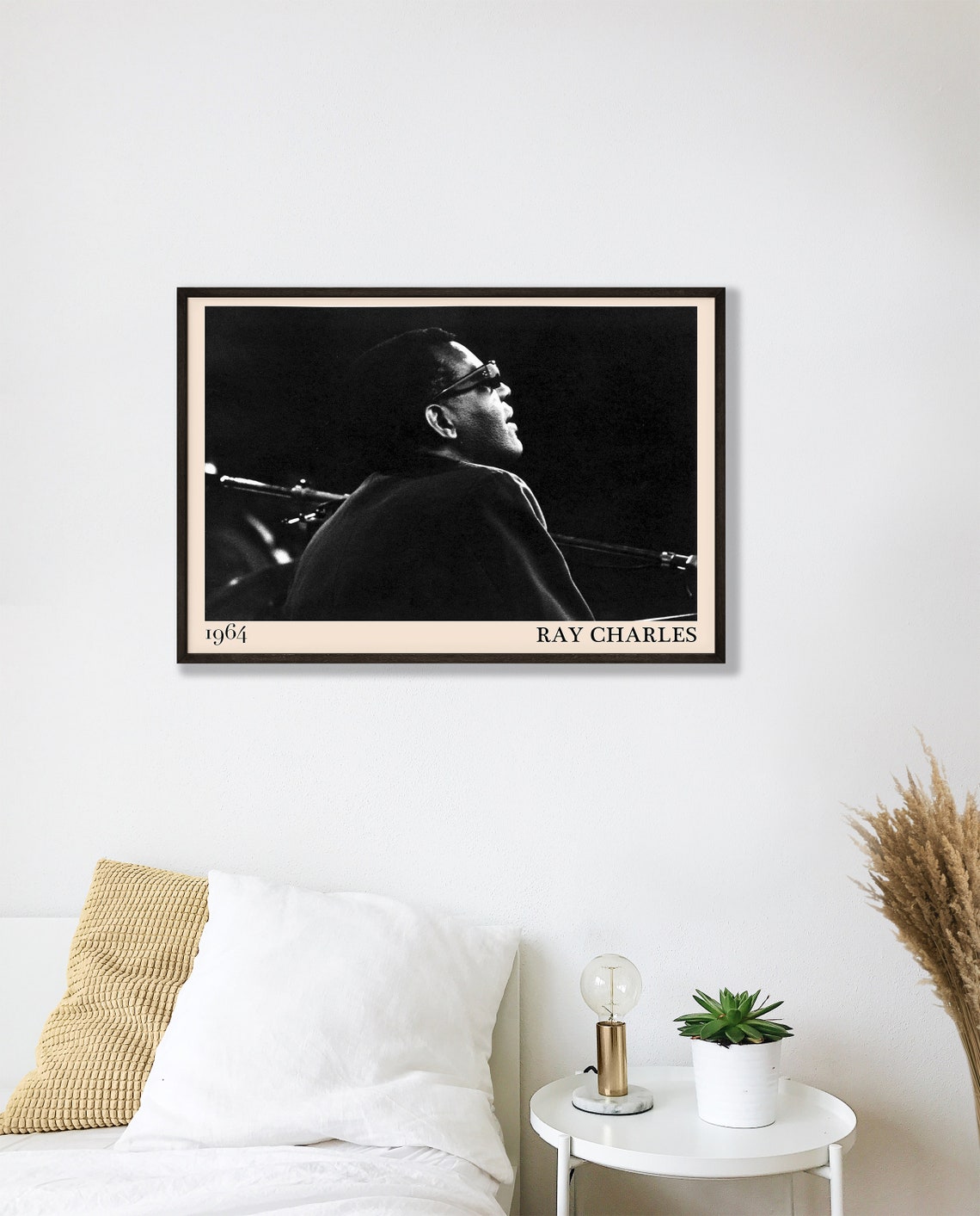 Ray Charles Poster: Retro Blues Concert Print - Etsy