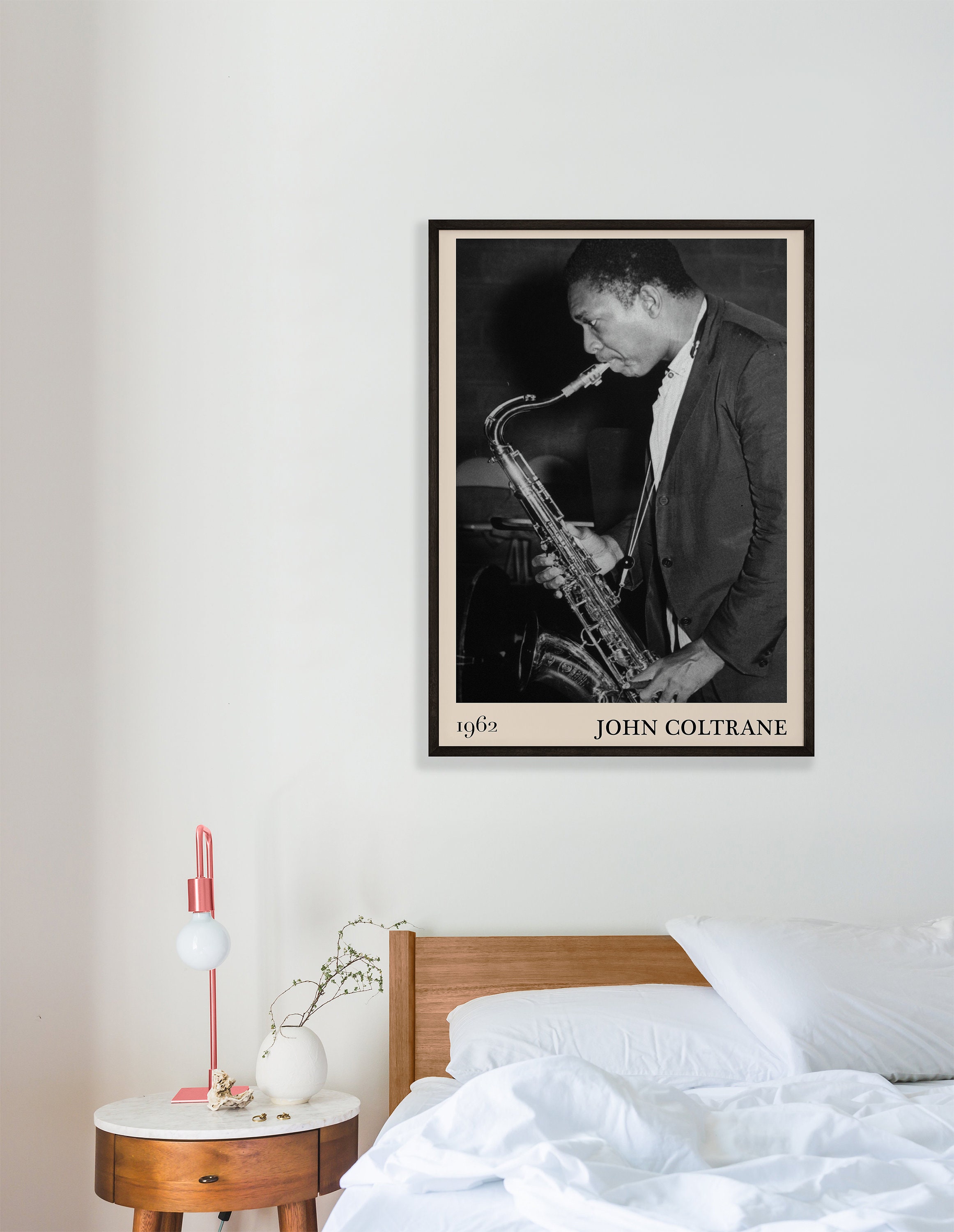John Coltrane Retro Print Vintage Jazz Poster Man Cave I Cool