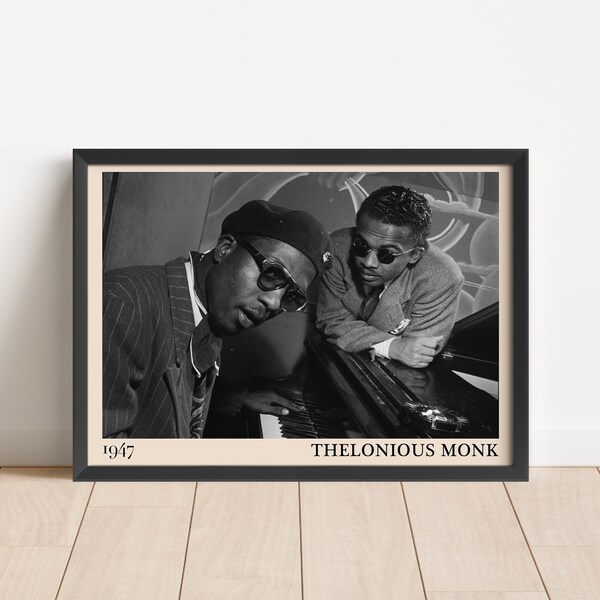 Thelonious Monk Poster - Etsy