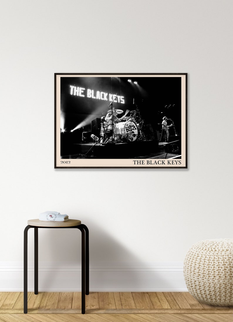 The Black Keys Poster Rock Poster Music Poster Buy 3 Get 15% off Use ...