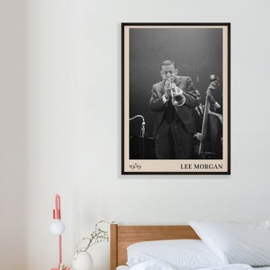 Lee Morgan Poster | Retro Poster | Music Print | Jazz Poster | Buy 3 ...