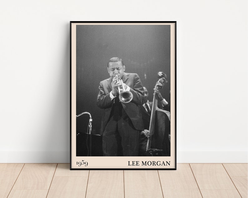 Lee Morgan Poster | Retro Poster | Music Print | Jazz Poster | Buy 3 ...