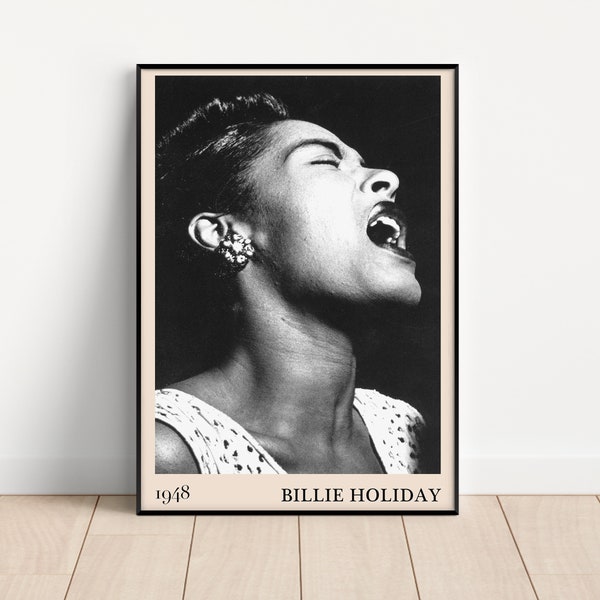 Billie Holiday - Etsy