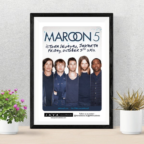 Maroon 5 - Etsy