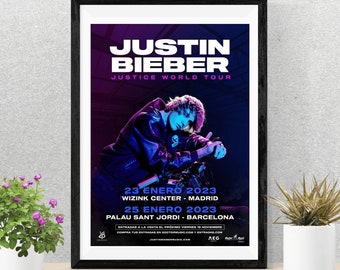 Justin Bieber Poster - Etsy