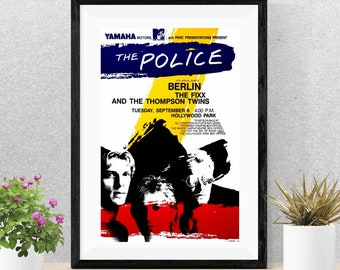 The Police Poster - Etsy