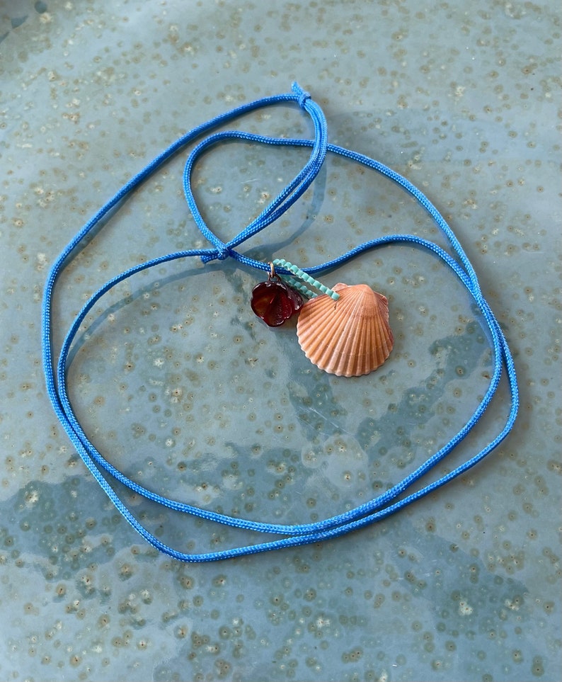 Necklace Jewelry, Gift for Her, Handmade Mermaid Shell Necklace ...