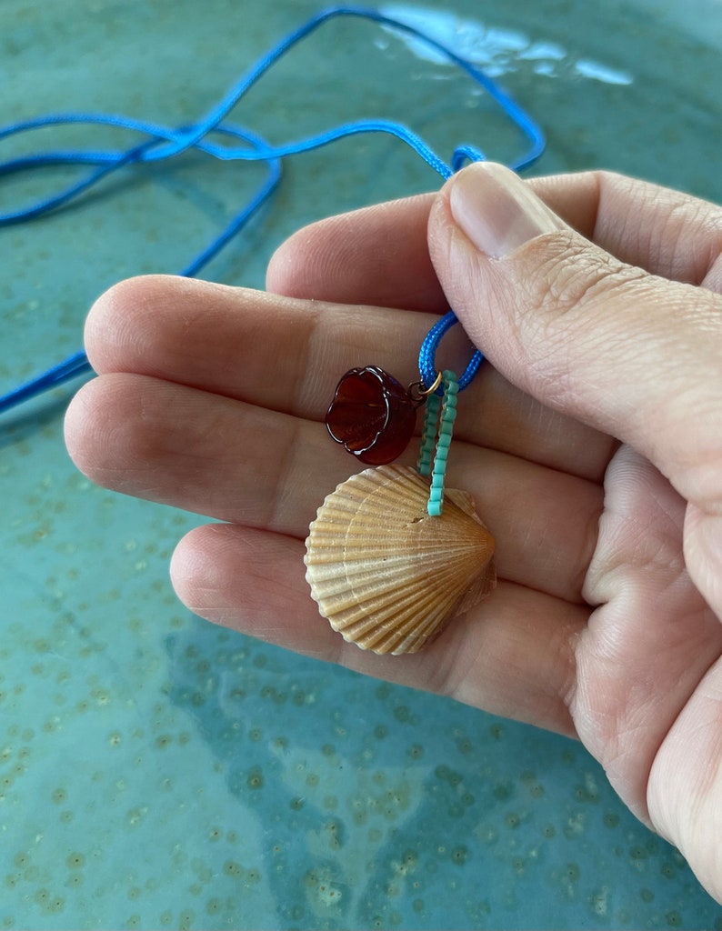 Necklace Jewelry, Gift for Her, Handmade Mermaid Shell Necklace ...