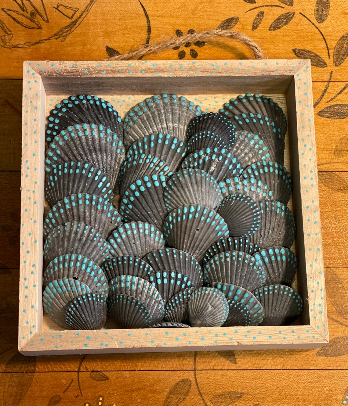 Multiple Seashell Shadow Box Natural Seashell Home Decor - Etsy