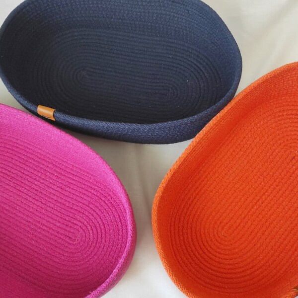 Cotton Rope Basket - Etsy