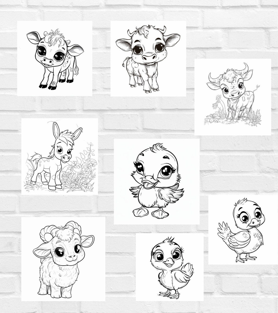 Coloring Pages for Kids, Coloring Pages Bundle, Printable Kindergarten ...