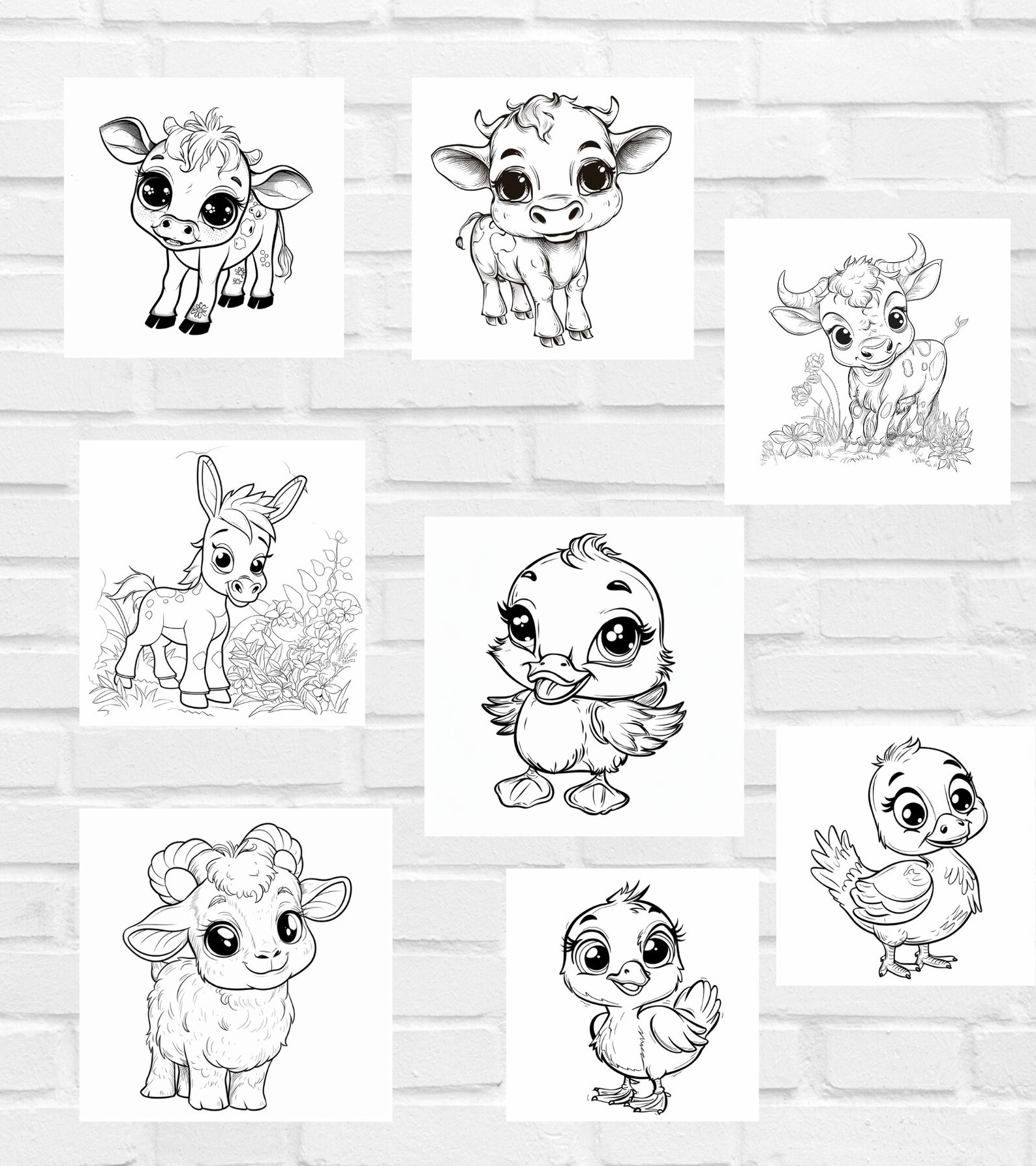 Coloring Pages for Kids, Coloring Pages Bundle, Printable Kindergarten ...