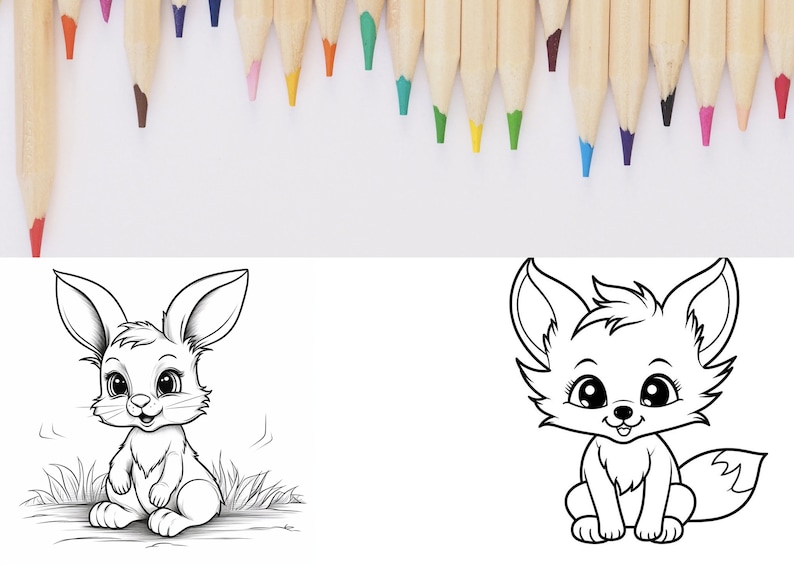 15 Coloring Pages Bundle | Coloring Book for Kids| Printable Coloring ...