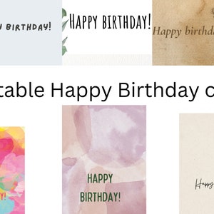 Printable Birthday Cards| Colourful Birthday Cards|birthday Cards for ...