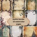 Gothic Border, Dark Scrapbook Page, Victorian Journal Page, Collage ...