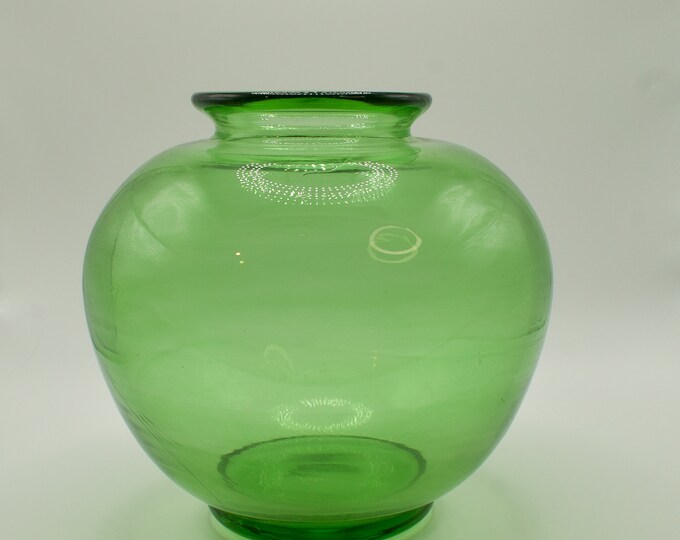 1987 Signed ROY WILSON Rare Art Glass Flower Vase New Bedford ...