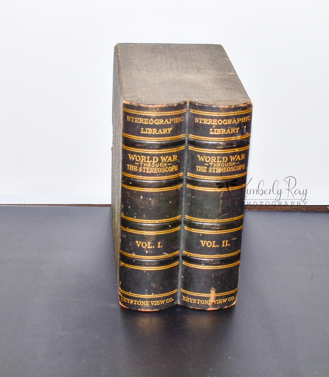 World War I Keystone View Co. THROUGH the STEREOSCOPE Vol. 1&2 92 Cards ...