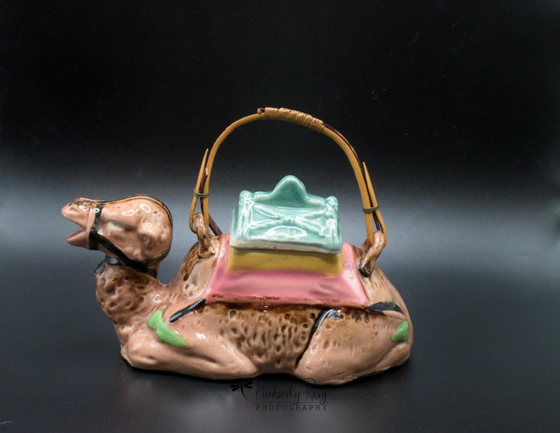 C. 1940's Reclining CAMEL Tea Pot Tashiro Shoten Yokohama, Japan Teapot ...