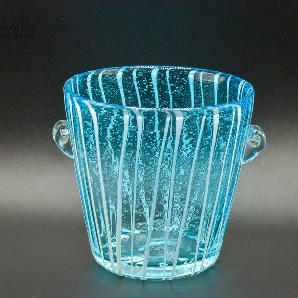 Turquoise Ice Bucket - Etsy