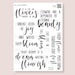 Flower Quotes | Printable Planner Stickers - Etsy