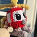 Big Red Amigurumi Soft Plush Helicopter Stuffed Plushie Toy Crochet ...