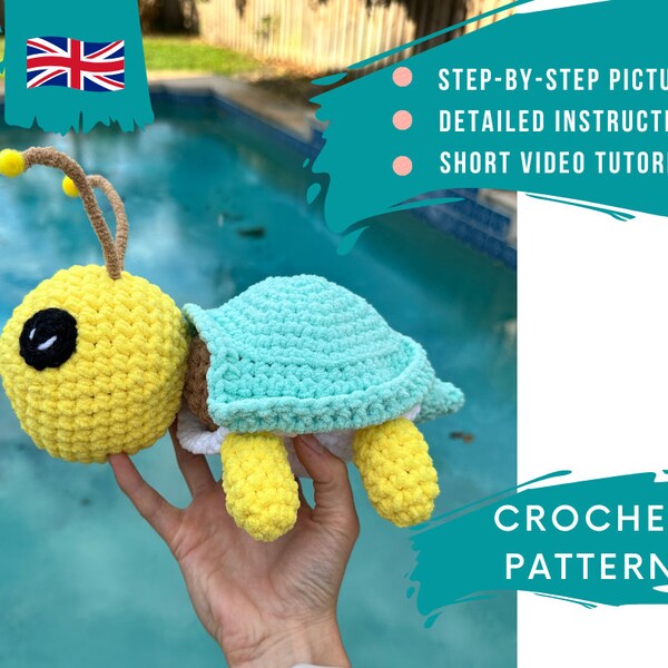 Plush Turtlecrochet Patterns - Etsy