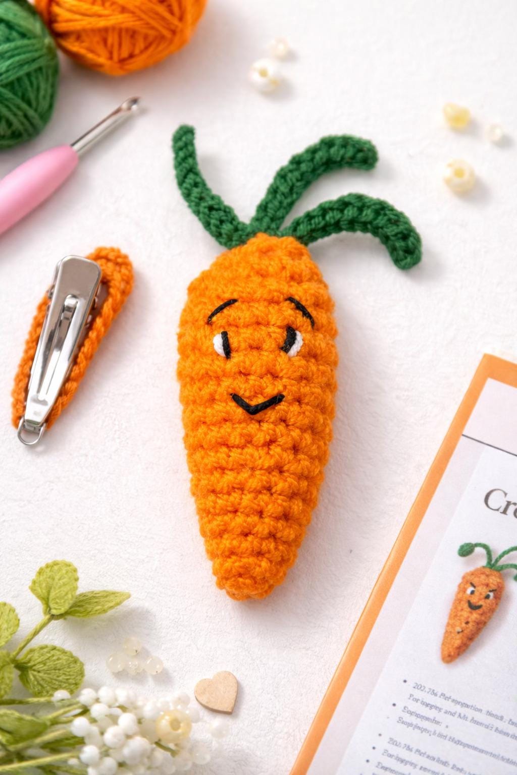 Crochet Anti-stress Carrot Clicker Pattern, Sensory Fidget Toy PDF ...