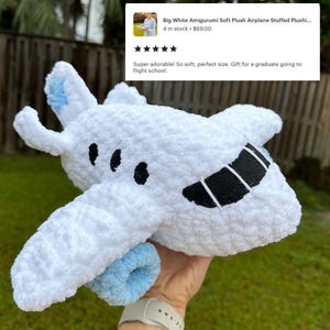 Crochet Airplane Pattern, Plushie Plane PDF, Cute Amigurumi Tutorial ...