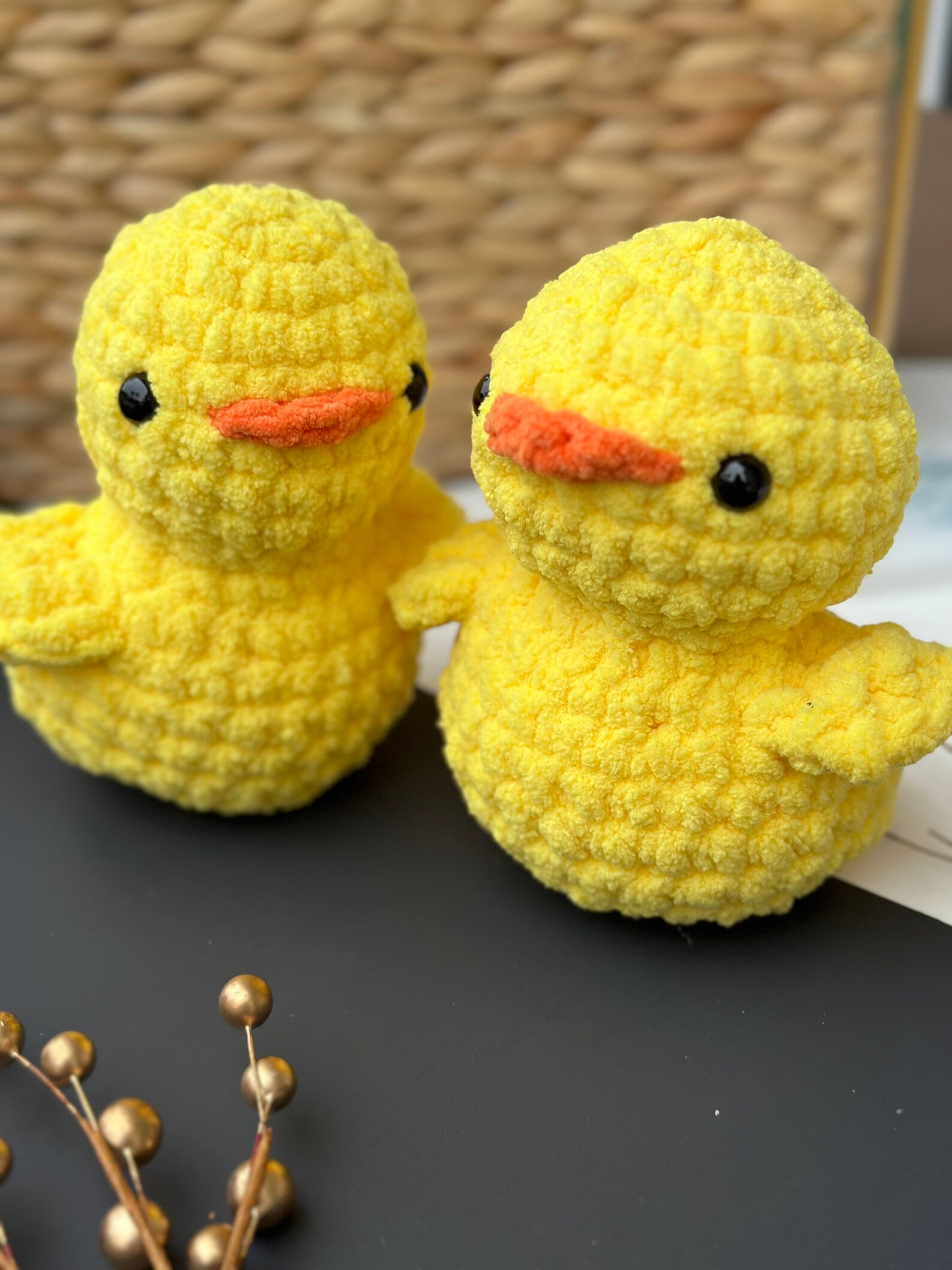 Crochet Duck, Modern Amigurumi Animal Toys, Souvenir and Gift for Kids ...