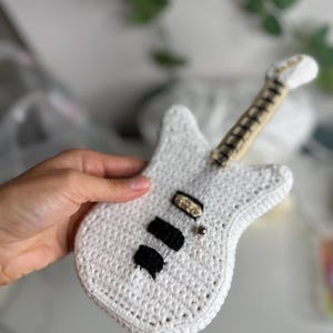 Miniature Electric Guitar Crochet Model Souvenir Collectible Gift ...