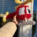 Big Red Amigurumi Soft Plush Helicopter Stuffed Plushie Toy - Etsy