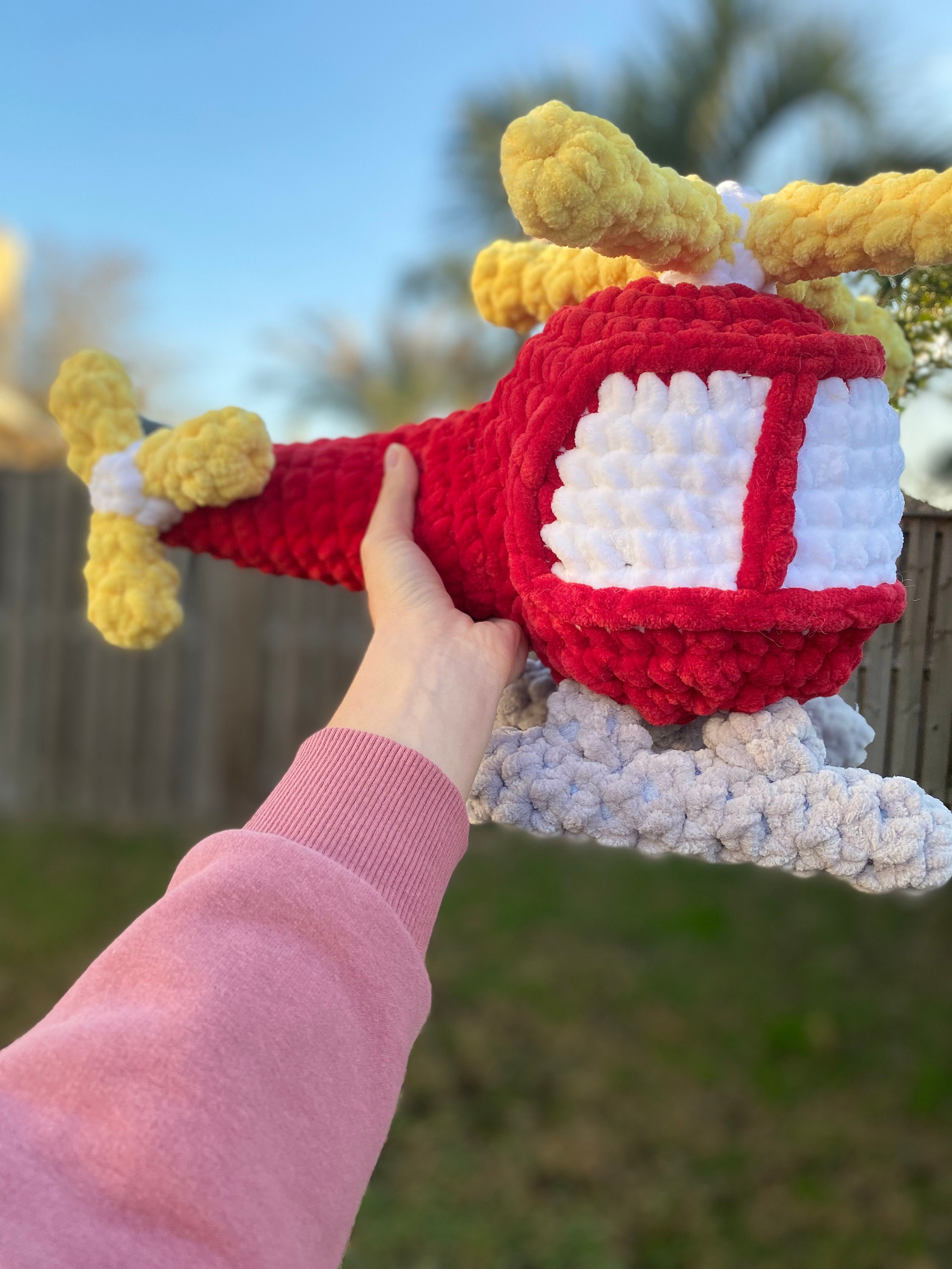 CROCHET HELICOPTER PATTERN Helicopter Amigurumi Tutorial - Etsy