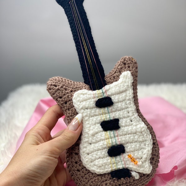 Crochet Guitar Pattern - Etsy