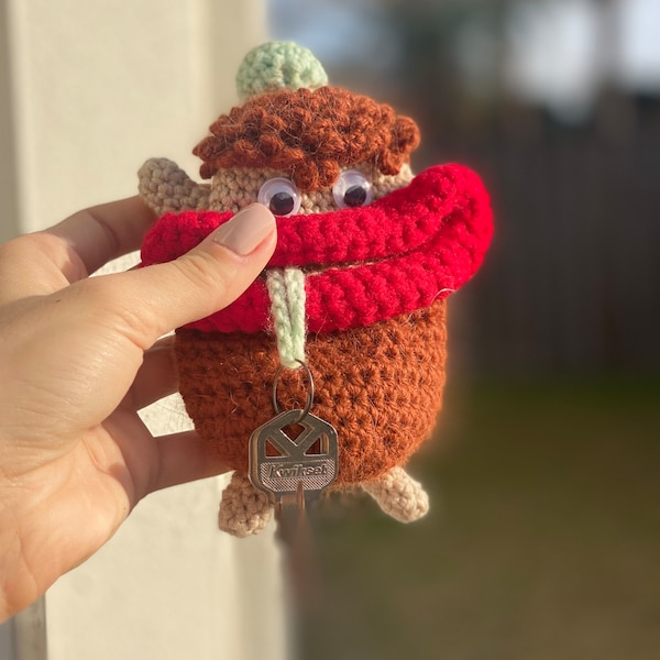 Crocheted Key Fob Holder - Etsy