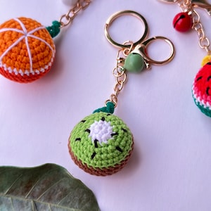 CROCHET FRUIT KEYCHAIN | Finished Product | Handmade Toys | Tiny ...